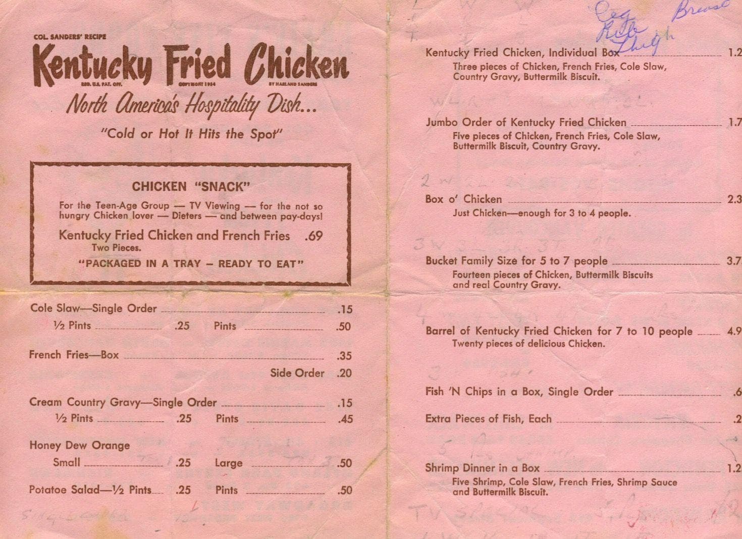 18 Vintage Fast Food Menus That Look Way Better Than Current Ones