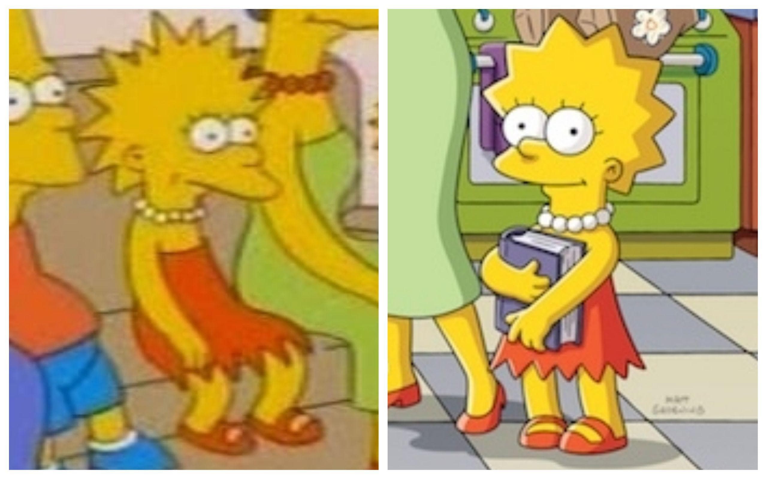 How The Simpsons Characters Have Evolved in Appearance