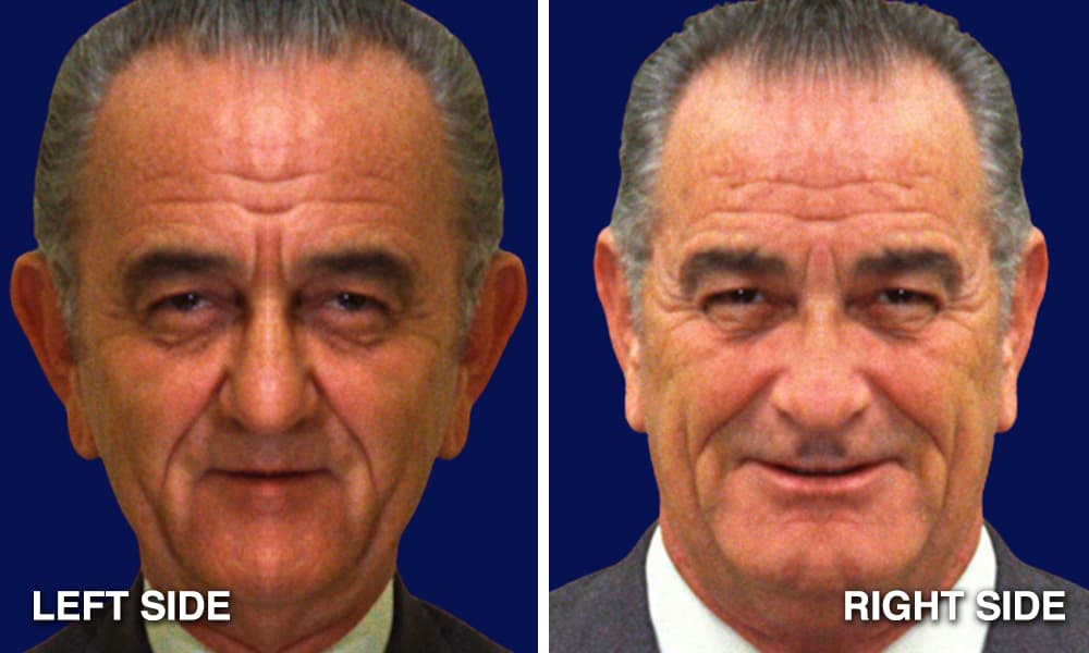 What American Presidents Look Like When Their Faces Are Mirrored