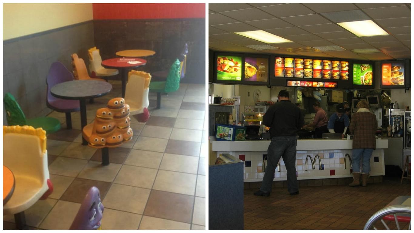 90s Fast Food Restaurants vs What They Look Like Now