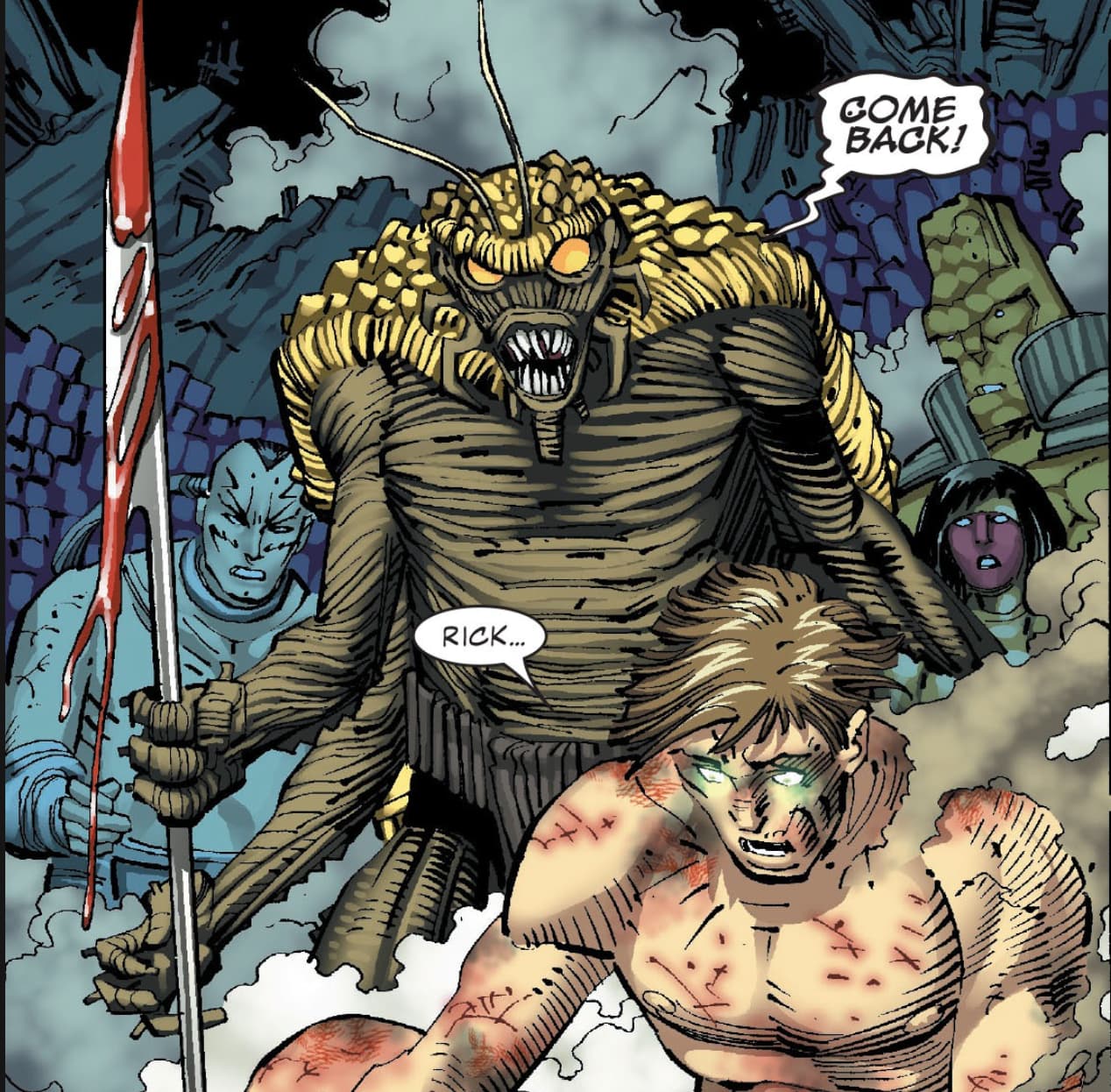 Comic Book Characters With Extra Arms