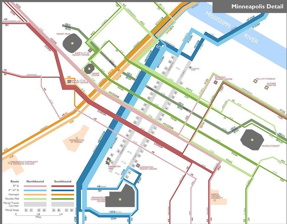 21 Cool Public Transportation Maps From Around The World