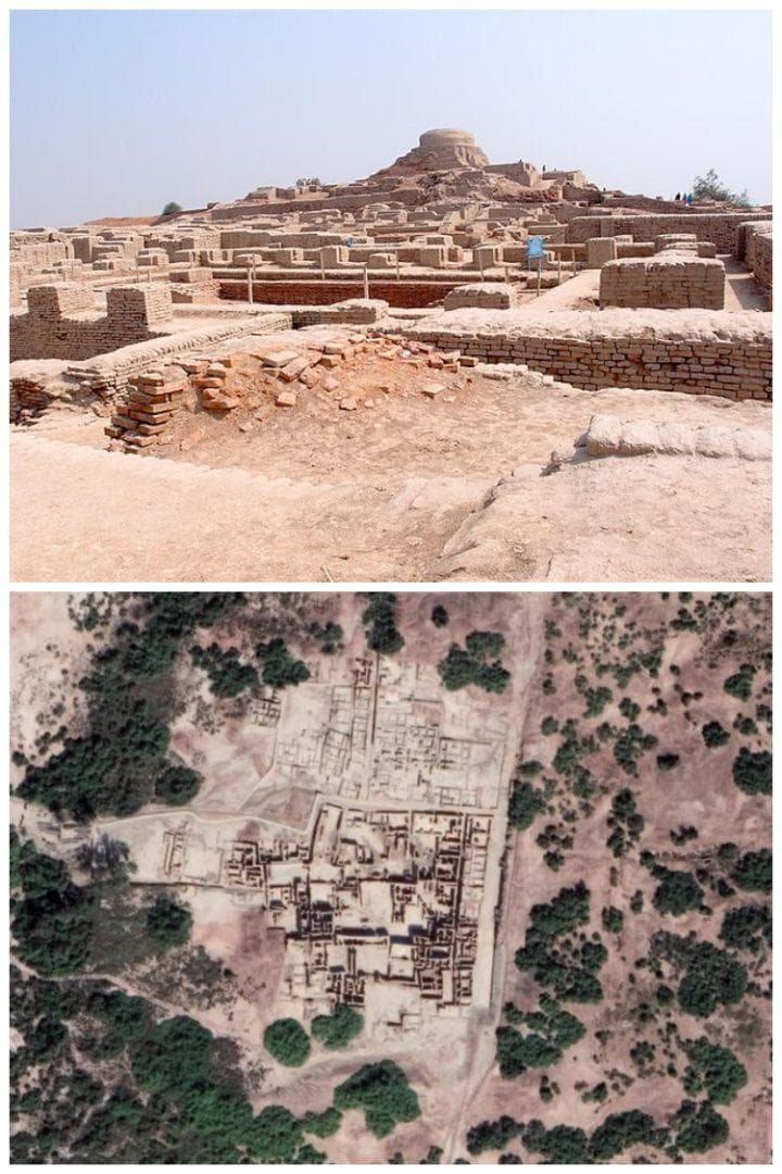 Satellite Images Of 13 Of The Oldest Landmarks On Earth