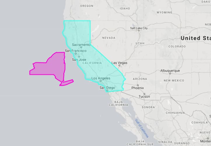25+ True-Size Map Comparisons With US States That Made Us Do A Double Take