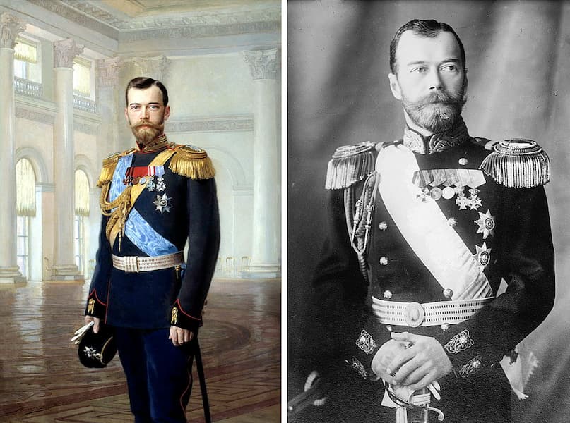 Portraits Of Historical Royals Vs. Actual Photos Of Them