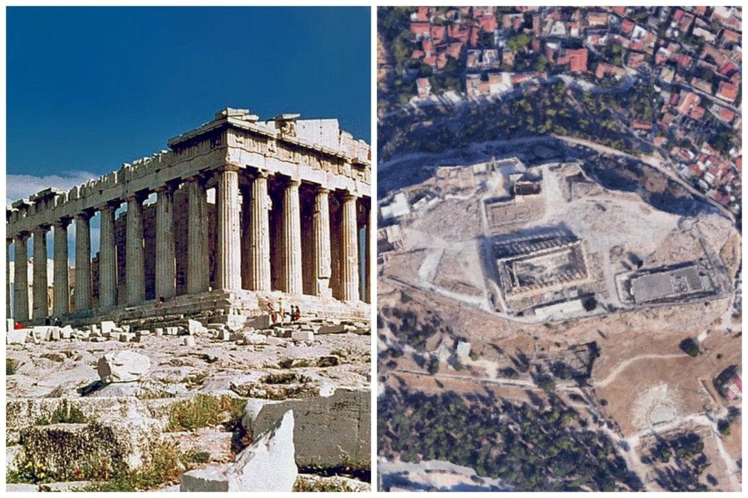 Satellite Images Of 13 Of The Oldest Landmarks On Earth