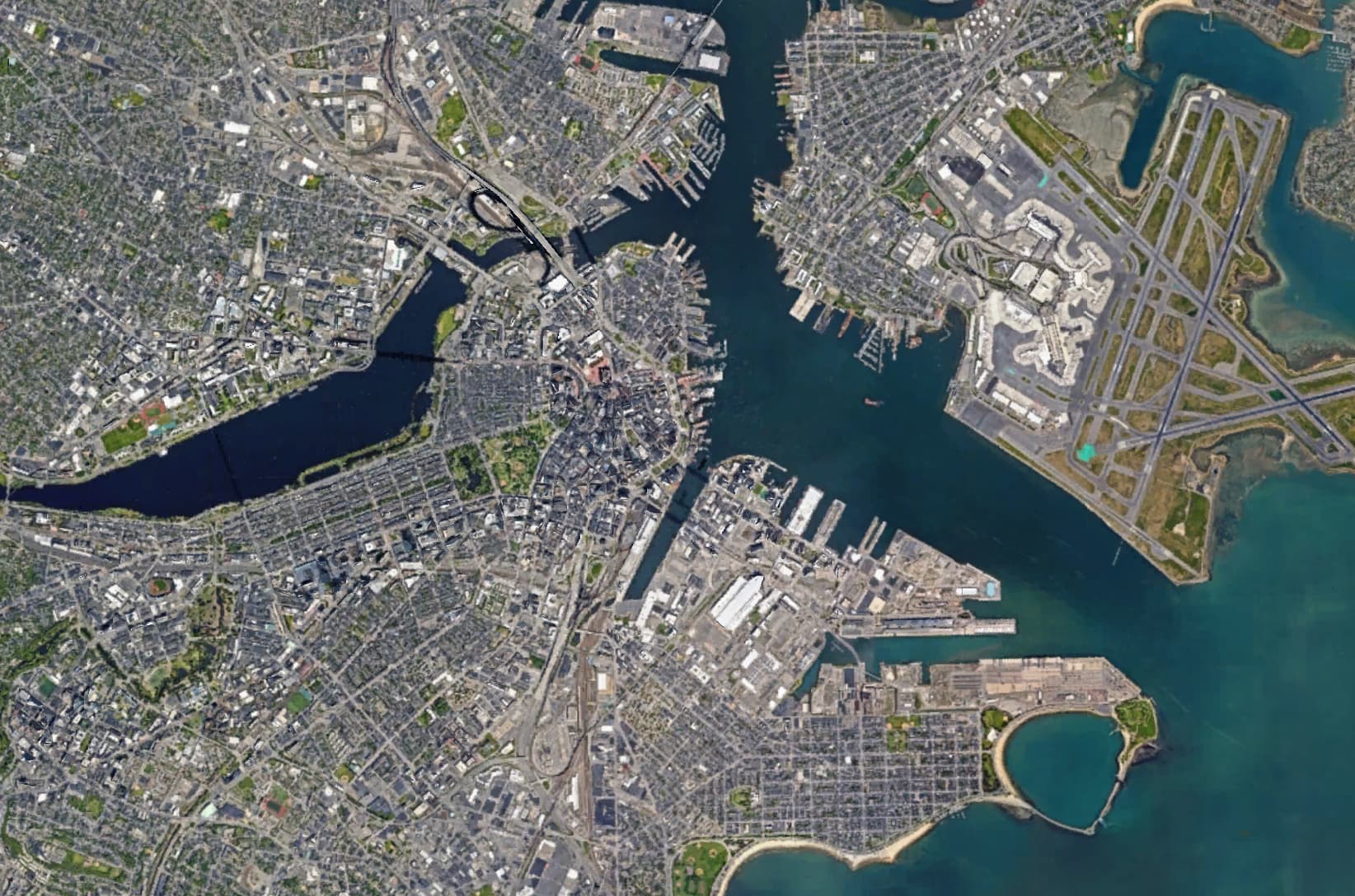 Satellite Images Of Where Historical Figures Actually Lived