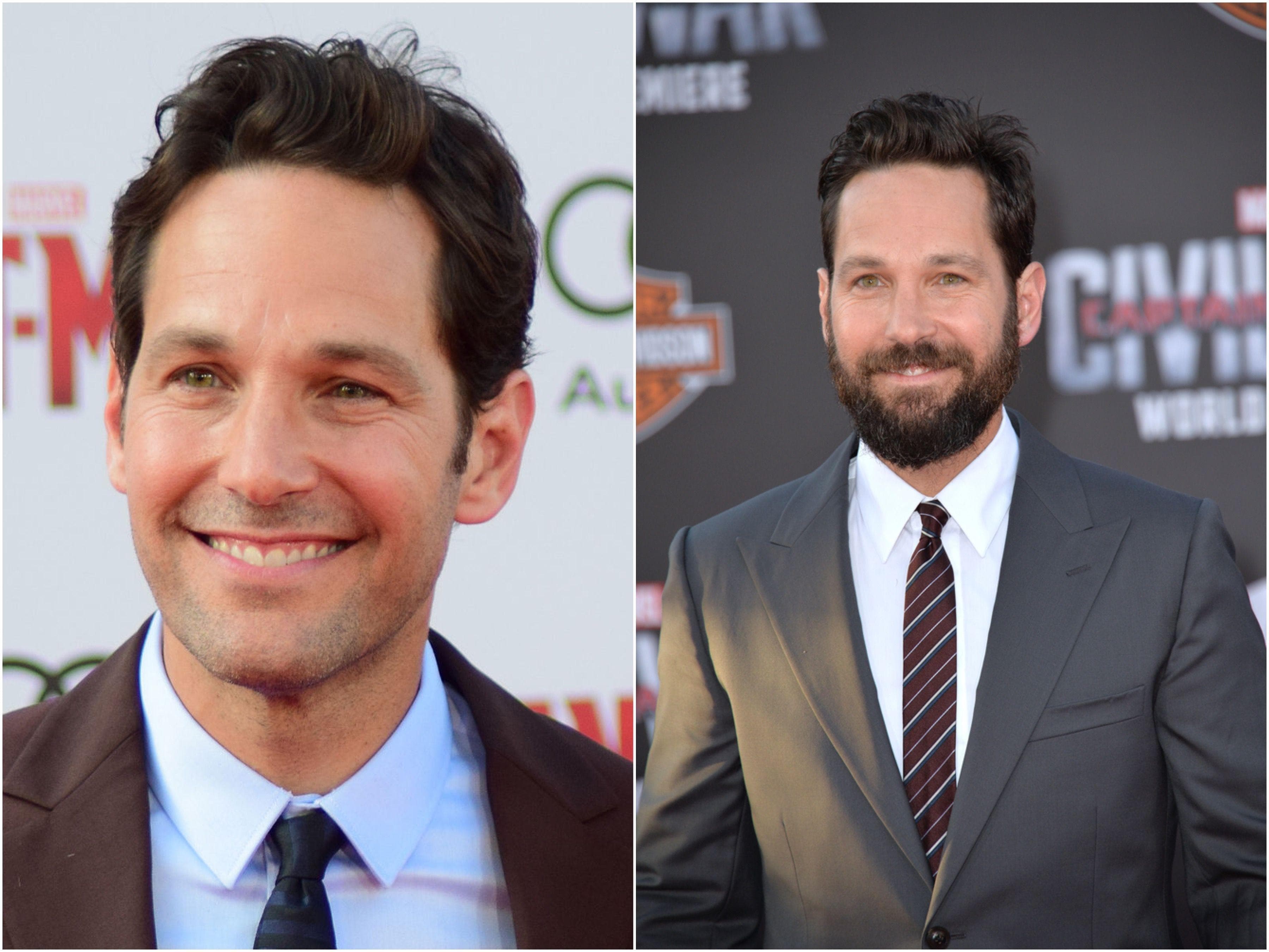 Actors With And Without Facial Hair