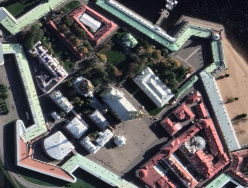 Satellite Images Of Historic And Famous Prisons