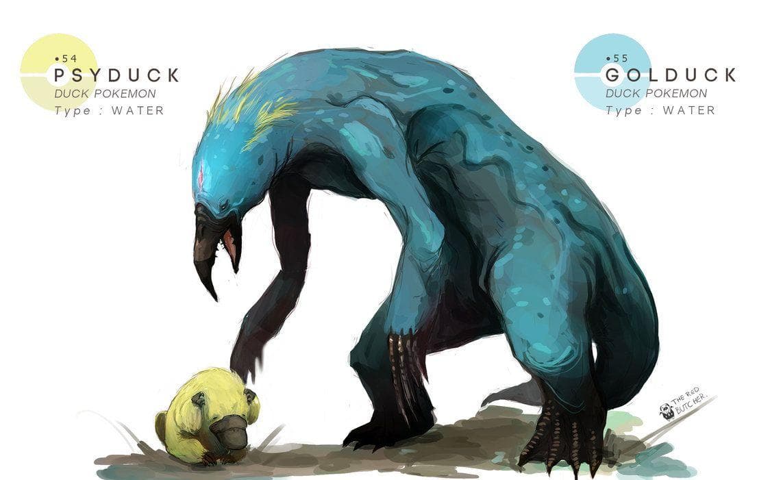 29 Pokemon Drawn in Grotesque and Creepy Styles