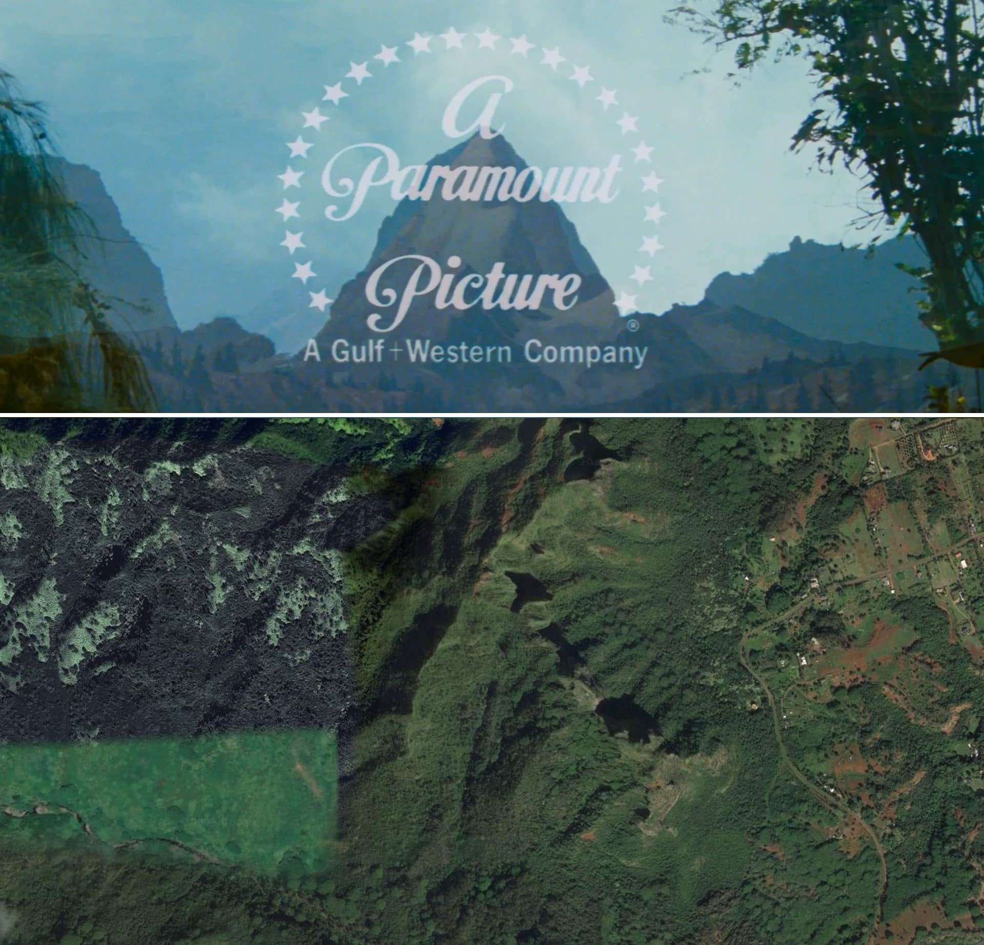 Satellite Images Of Blockbuster Movie Locations