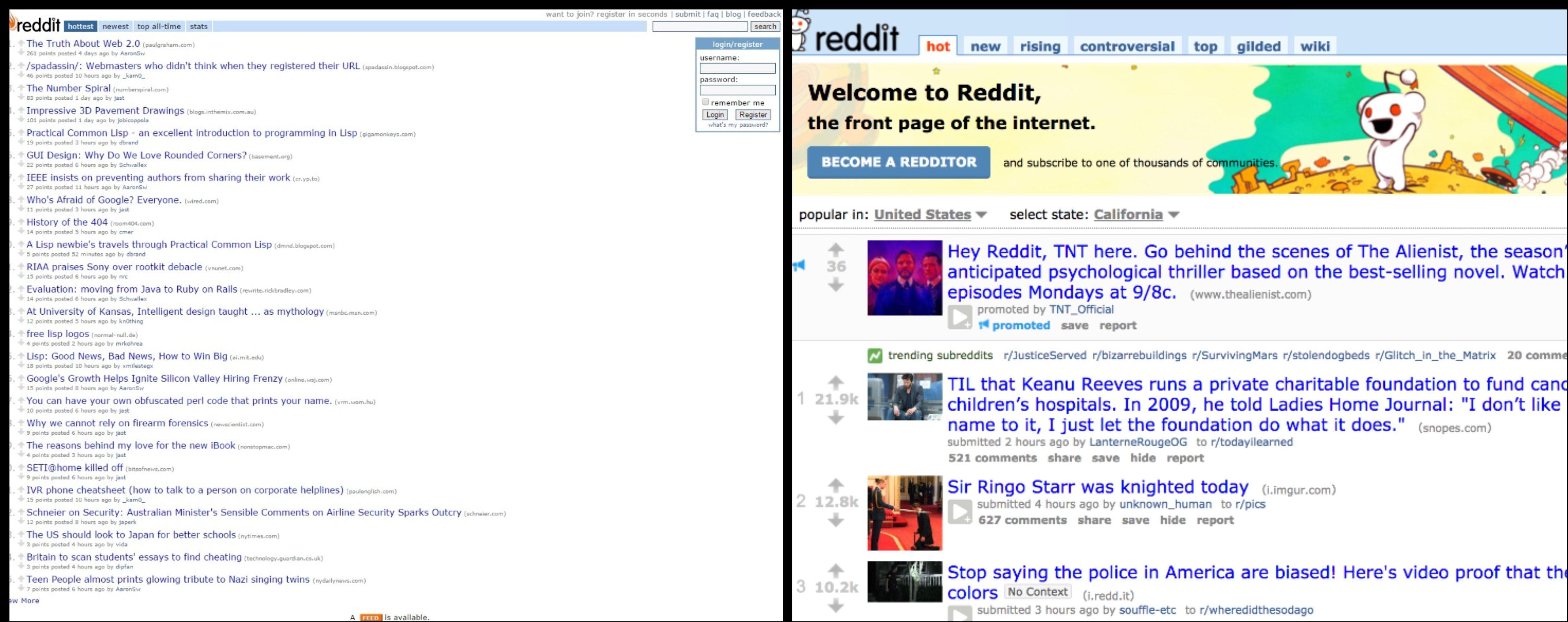 Here's How History's Biggest Websites Evolved Over The Last Decade