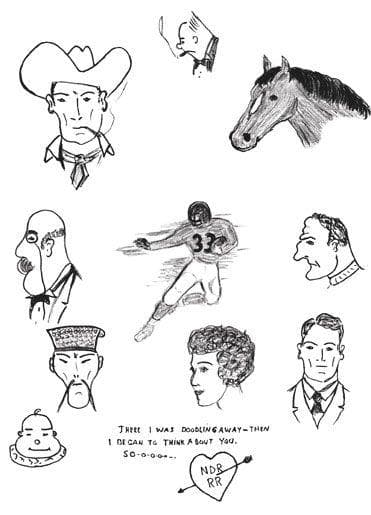 14 Doodles From The Oval Office | Presidential Drawings