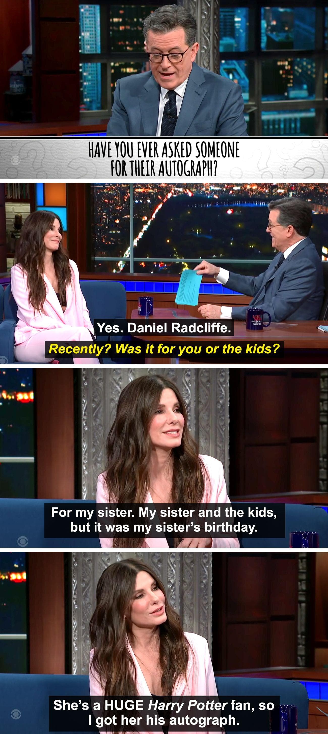 15 Hilarious Responses To Stephen Colbert's Questionnaire