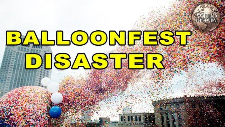 The Dark Aftermath Of When Cleveland Launched 1.5 Million Balloons Into ...