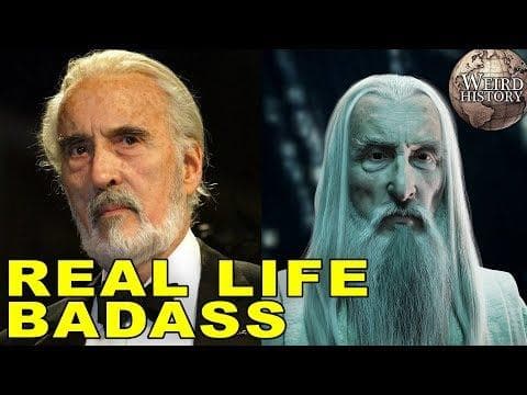 20 Reasons Why Christopher Lee is a Total Badass
